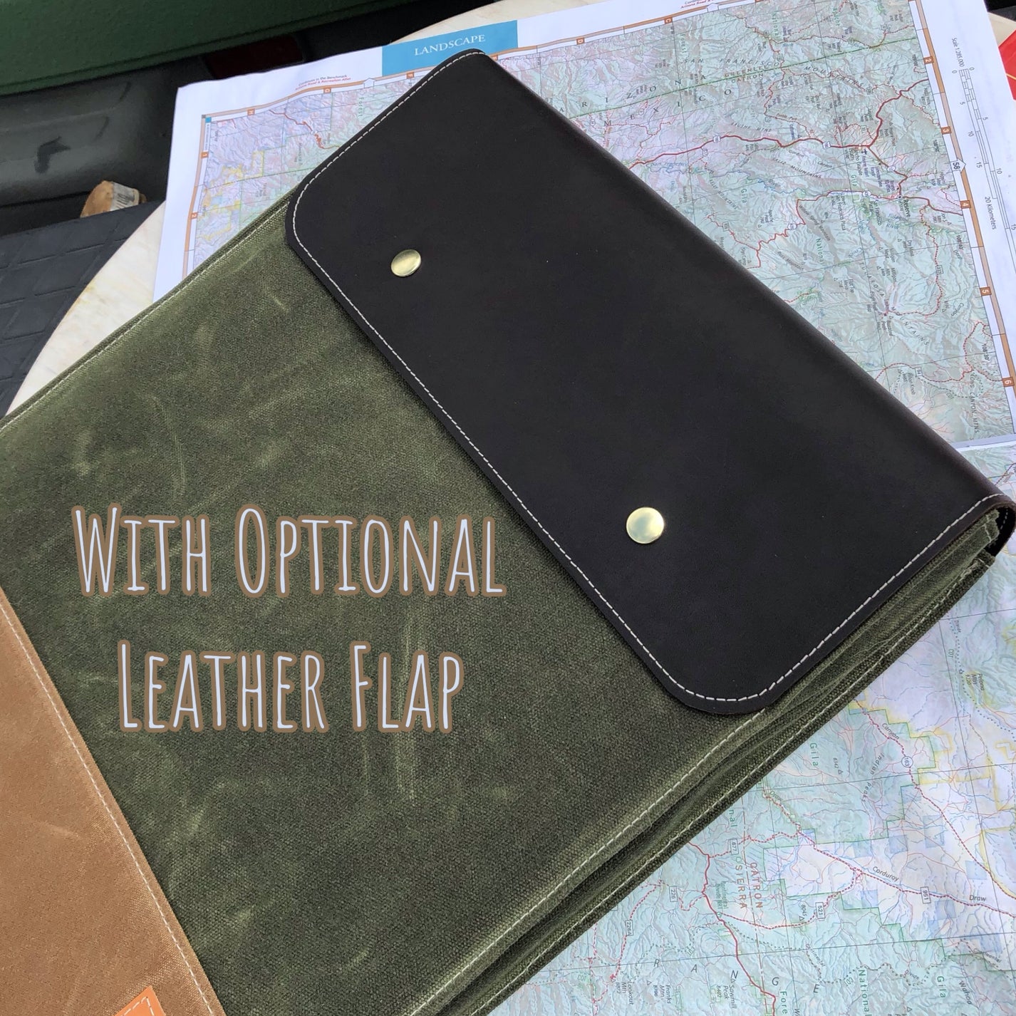 Overlanding Map Bag — All Color Options – Road Dirt & Pie