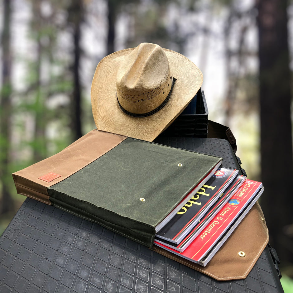 Overland Map Bags – Road Dirt & Pie